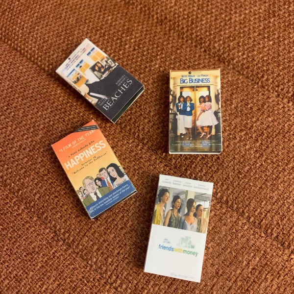 Retro VHS Miniature Magnet - Select Title or Submit Custom Request - 1 ...