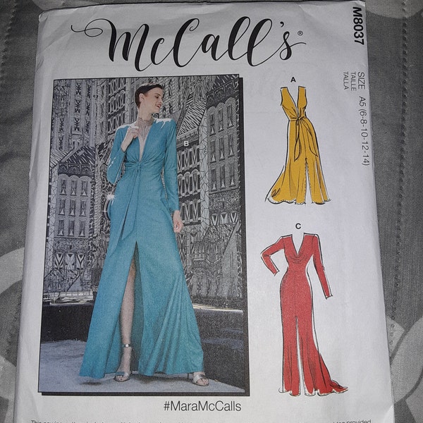 Misses Special Occasion Dresses Mccall's Sewing Pattern M8037 Uncut, FF ...