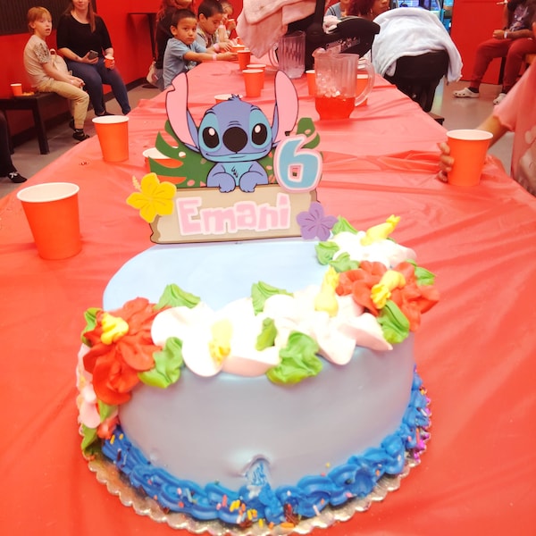 3D Ohana Cake Topper - Etsy