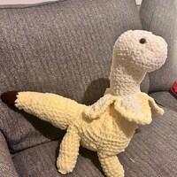 Bananasaurus Dinosaur NO SEW Crochet Pattern - Etsy Canada