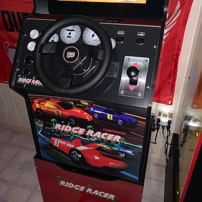Arcade1up Ridge Racer Arcade Cabinet Kickplate Graphic Decal Sticker - Etsy