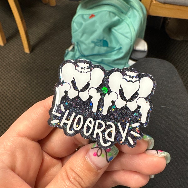 Hip Hip Hooray Badge Reel, Ortho Nurse Badge Reel, X-ray Badge Holder ...