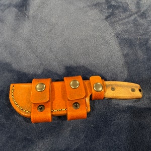 Handmade ESEE 6 Nordic Pouch Leather Sheath With Fire Steel - Etsy