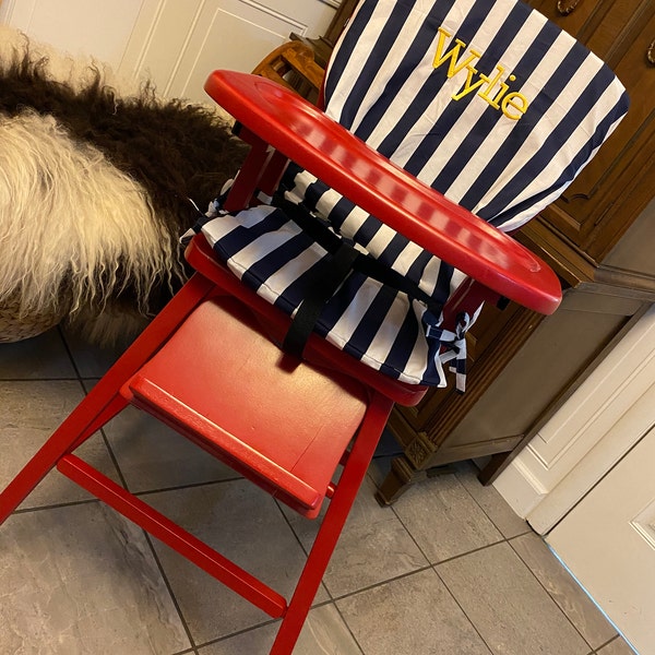 High Chair Pad /jenny Lind High Chair Cushion / Wooden High Chair Pad ...