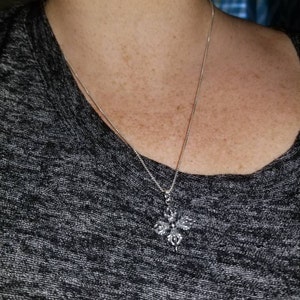 Sterling Silver Celtic Infinity Cross Double Sided | Etsy