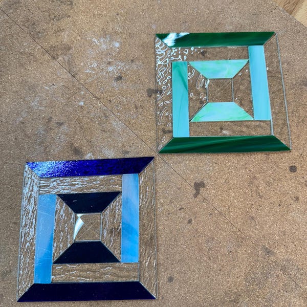 Project Kit: 17" Victorian Bevel Frame Kit - 17 Inch (bevels Only) - Etsy