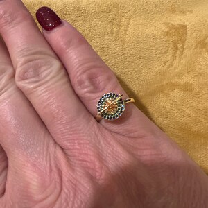 Planet Fidget Ring Rainbow Spinner Ring Anxiety Ring - Etsy