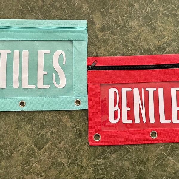 Personalized Supply Pouch | School Pouch | School Supplies ...