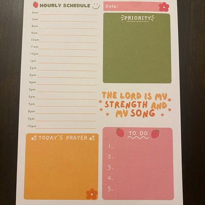 Christian Digital Planner / Printable Daily Planner / Printable Weekly ...