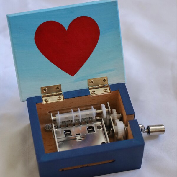 BTS Music Box | Painted Jungkook Euphoria Music Box | ARMY BTS Gift ...