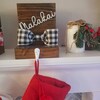 Rustic Farmhouse Curtain Board Handmade Wooden Farmhouse Curtain Holder ...