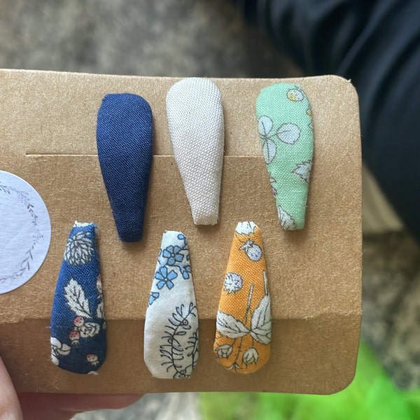 Mini Snap / Baby Hair Clip / Child Barrette / Hair Snap / Hair ...