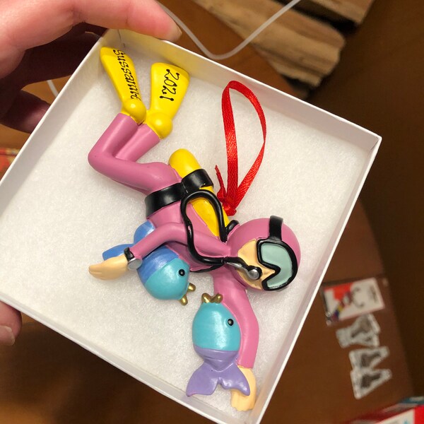 Personalized SCUBA DIVER Ornament~female Scuba Diver~male Scuba Diver ...