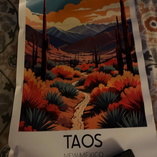 Vintage Sedona Arizona Travel Poster, Retro Style Wall Art, Colorful ...