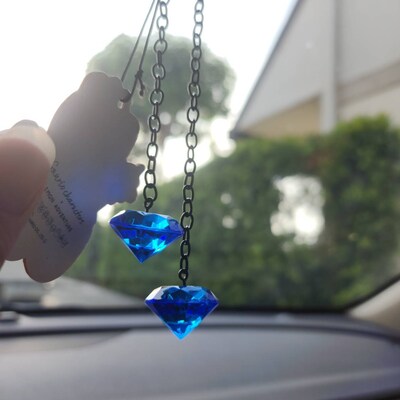 Neon Green Fuzzy Dice With Black Dots and Chain or Cord - Etsy