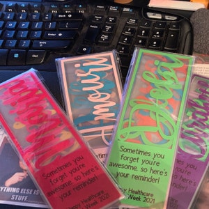 Disney Inspired Bookmarks Custom Bookmark Teacher Gift Kids | Etsy