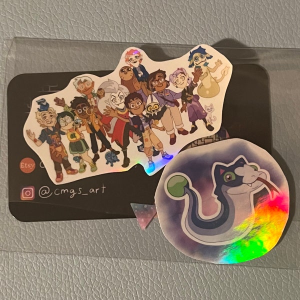 BYEE Watching and Dreaming Sticker- the Owl House Finale - Etsy