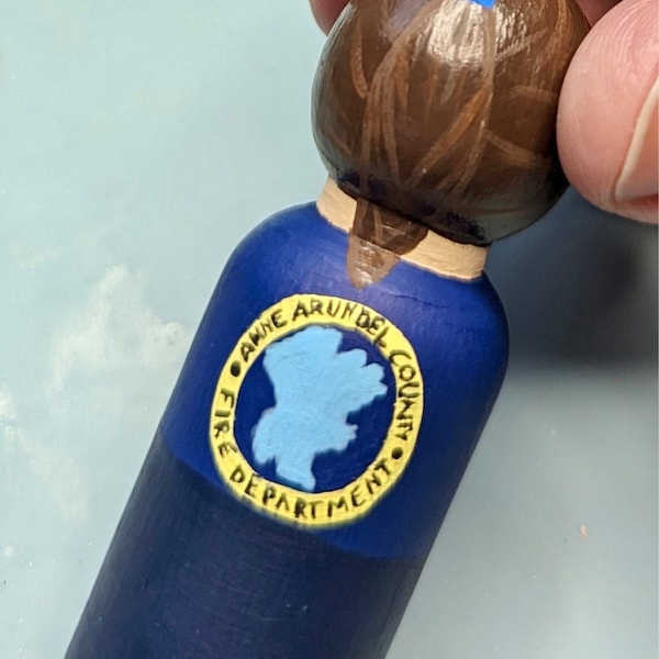 Spooky Halloween Peg Dolls/ Large Ghost Peg Doll/ Bat Peg Doll/ Jack O ...