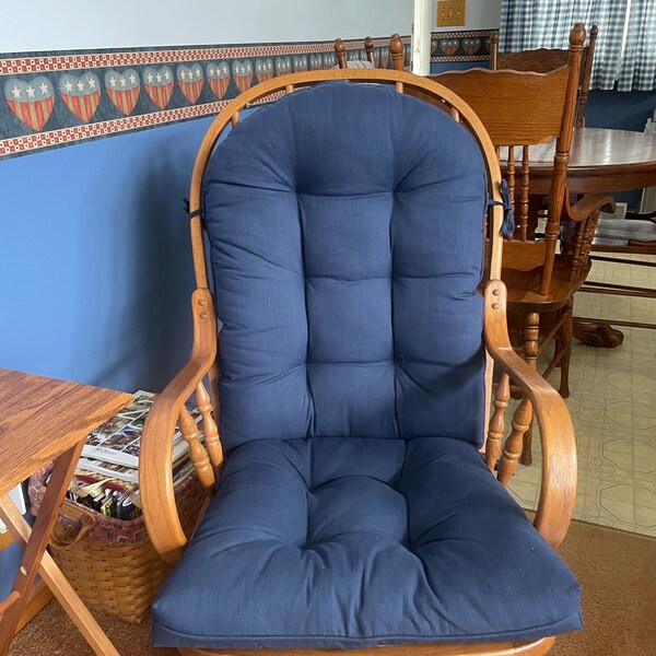 Wingback Rocker Replacement Cushions / Canadian Rocker Cushions ...