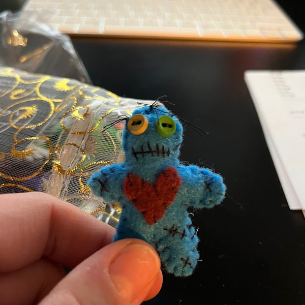 Mini Voodoo Dolls-tiny Voo Doo Dolls-halloween Decor-primitive-zombie ...