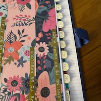 9 Double Journal Tabs Cut File, Folder Tabs, Page Tabs Templates ...