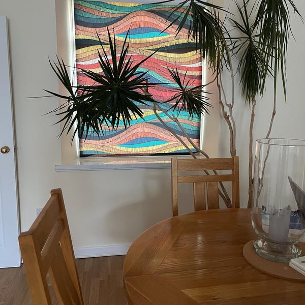 Landscape Custom Size Curtains Boho, Scenic Window Roller Shades for ...