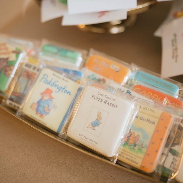 Storybook Decorated Cookies, Storybook Birthday, Children's Book Favors ...