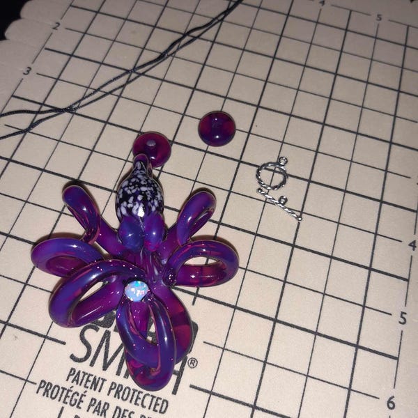 Blown Glass Lotus Flower Sculpture - Handmade Japanese Inspired Art for ...