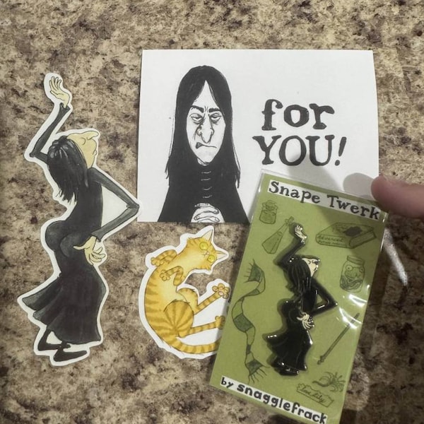 Severus Snape Sticker Set - Etsy