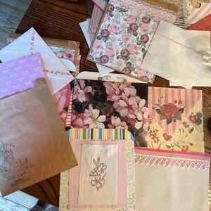 Fabric Flips, Belly Bands and Lace Bundle for Junk Journals - Etsy