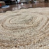 Natural Jute Rug Boho Jute Rug Custom Size Rug Hallway - Etsy