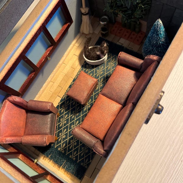 1:24 Half Scale Miniature Dollhouse Silver Candlesticks and Candles - Etsy