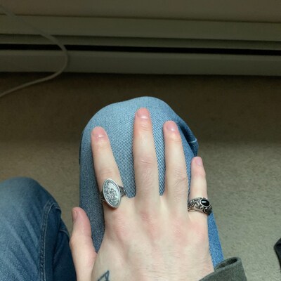 Willow Urn Signet Ring in Sterling Silver or Gold - Etsy