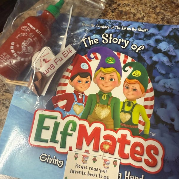 It's a Girl Gender Reveal Christmas Elf Prop - Etsy