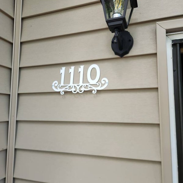 Decorative Custom House Address Sign - Etsy