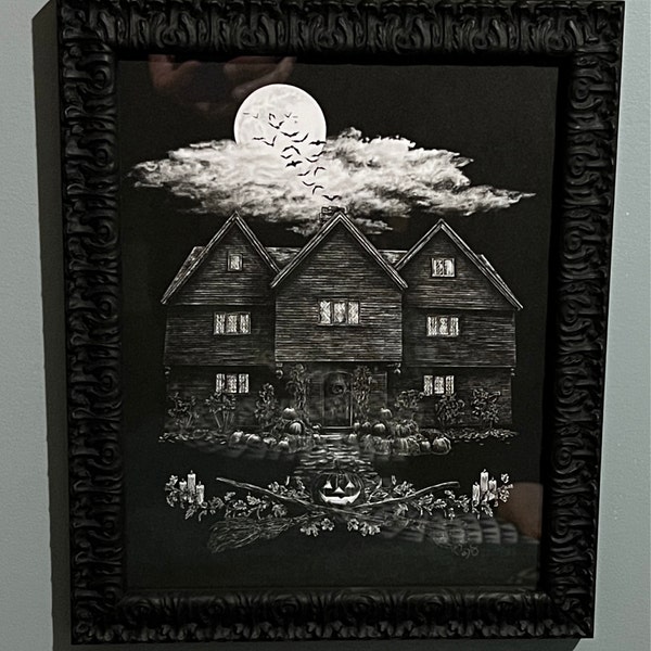 Samhain at the Witch House 8x10 Print - Etsy