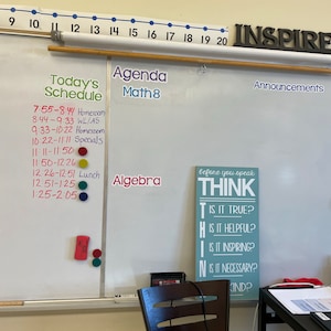 Teacher Magnets, Magnets for Classroom, Blackboard Magnets, Chalkboard ...