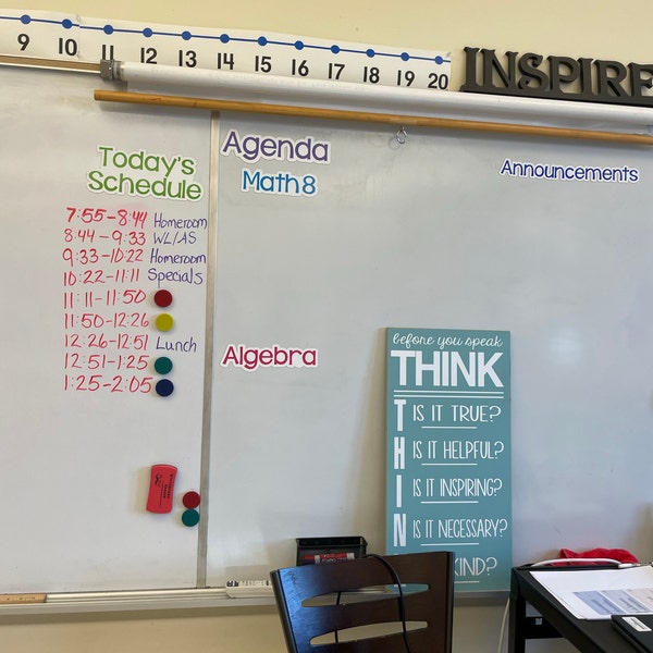 Teacher Magnets, Magnets for Classroom, Blackboard Magnets, Chalkboard ...