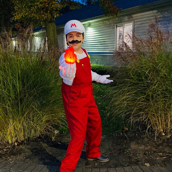 Floating Fireball Prop, Wearable Costume Flame, LARP Fire Elemental ...