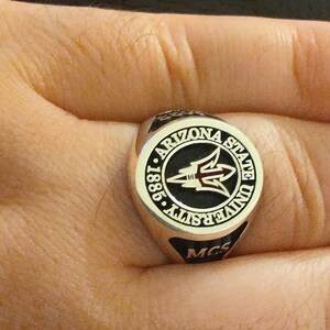 Graduation Ring , Graduation Gift , Personalized Ring , Personalized ...