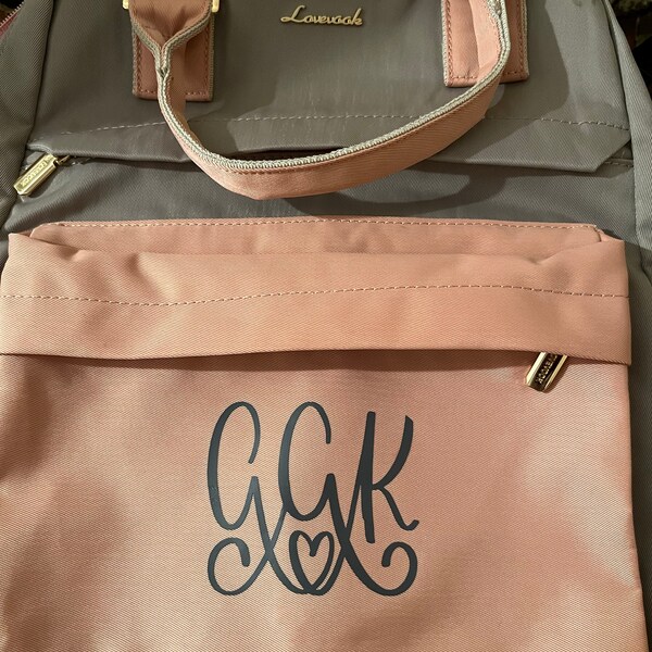 Ready to Apply Vinyl Iron on Monogram - Etsy