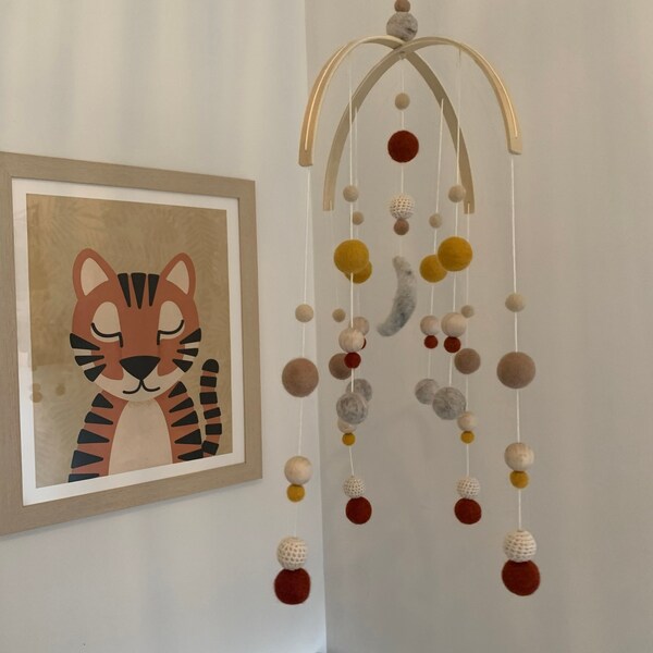 CUSTOM Design Baby Mobile- Design Your Own Felt Baby Mobile | Deluxe ...