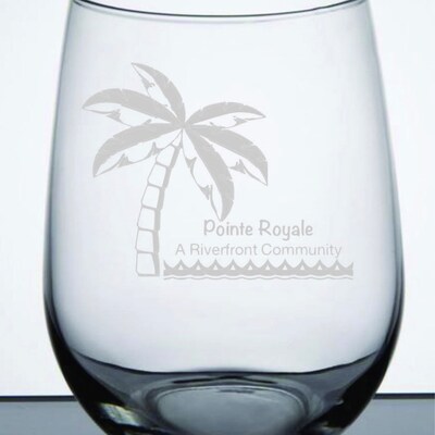 Custom Designed Glasses, Custom Logo Glass, Etched Glassware Gift ...