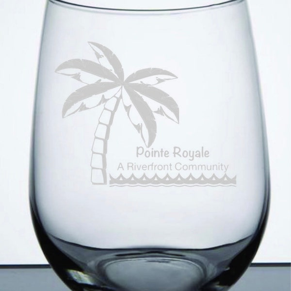 Custom Designed Glasses, Custom Logo Glass, Etched Glassware Gift ...