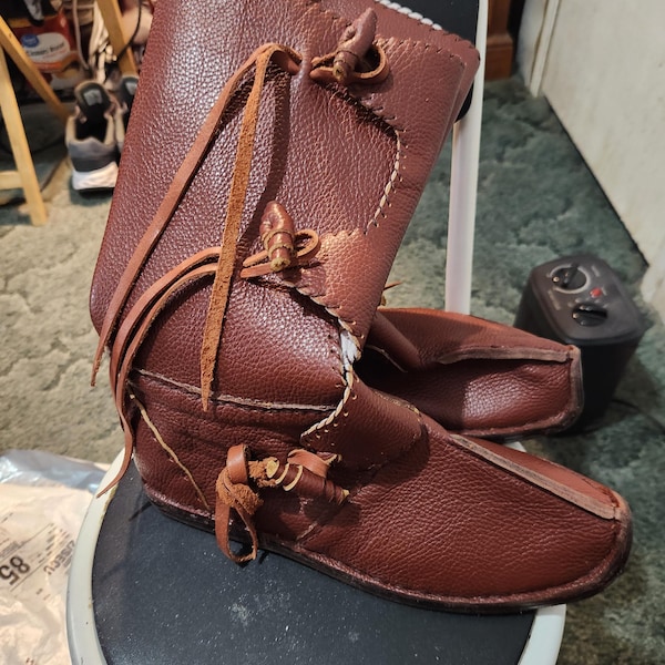 Medieval Leather Boots, Renaissance Faire Shoes, Viking Men's Boots ...