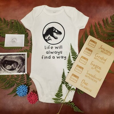 IVF Announcement Sign Our IVF Miracle Keepsake Infertility - Etsy