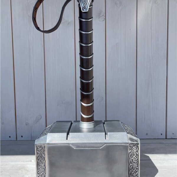 Thor Hammer Metal, Upgraded Version Thor Mjolnir, Thor Cosplay 1/1 ...