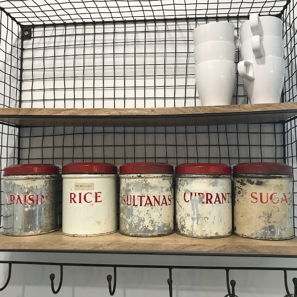 Vintage Stacking Cake Storage Tins - Etsy