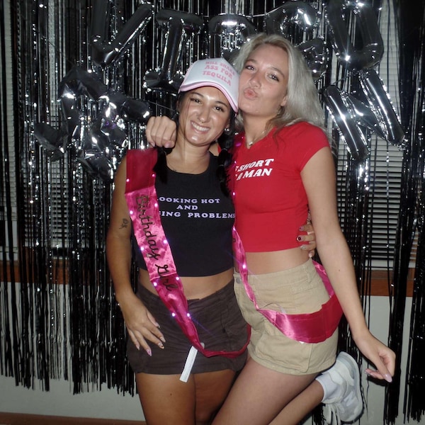 Keep Staring I Might Do A Trick Crop Top | Funny Crop | Y2K Crop Top ...