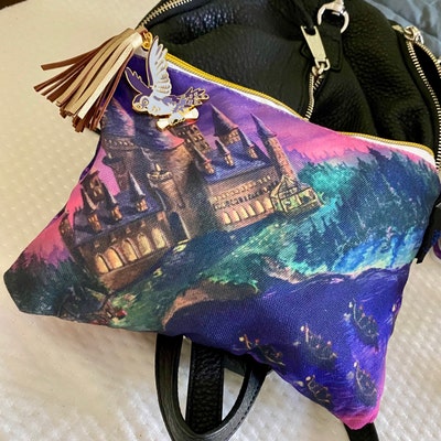 Wizard Castle Zipper Pouch - Etsy